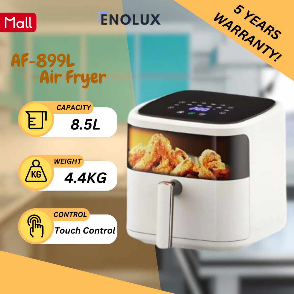 Enolux 8.5L Air Fryer Large Capacity AF-899L Less Oil in Fried Food ...