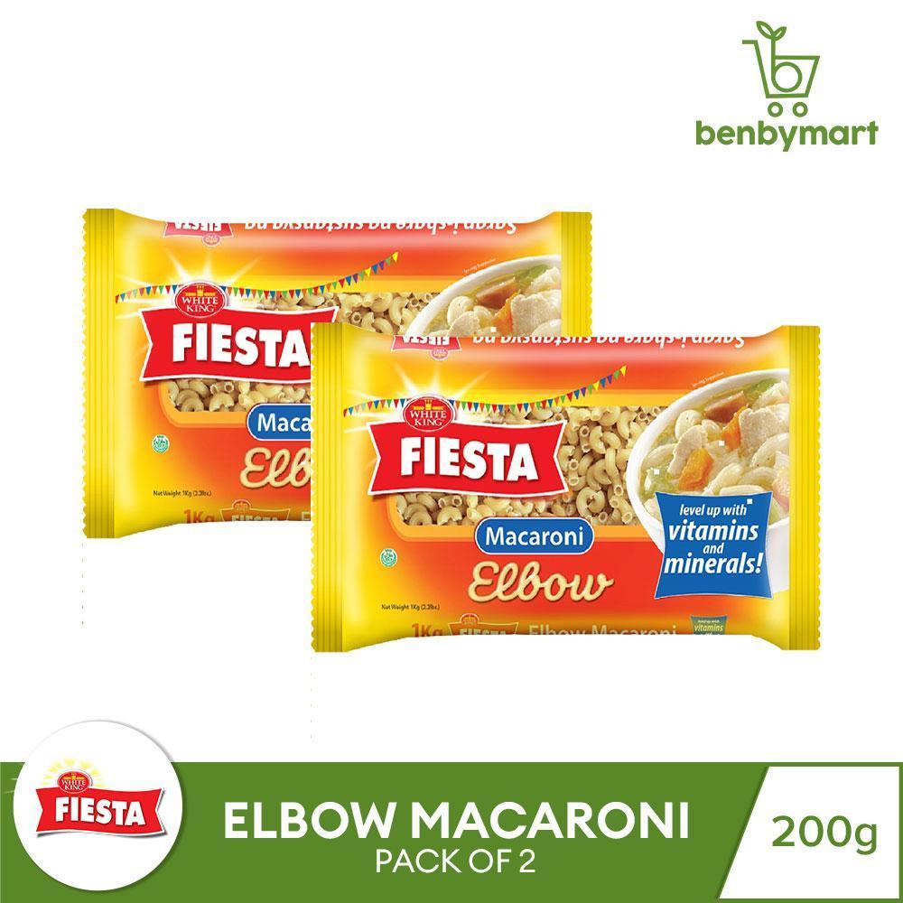 Fiesta Elbow Macaroni 200g - Set of 2s | Shopee Philippines