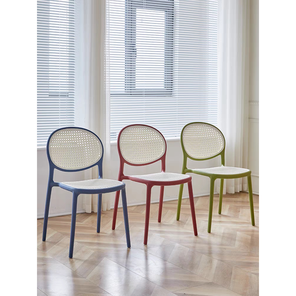 SOLIHIYA CHAIR KRUZO PLASTIC RATTAN CHAIR | Shopee Philippines