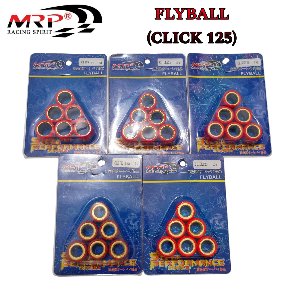 MRP CLICK 125 FLYBALL/PULLEY BALL (9g/12g/13g/15g/16g) | Shopee Philippines