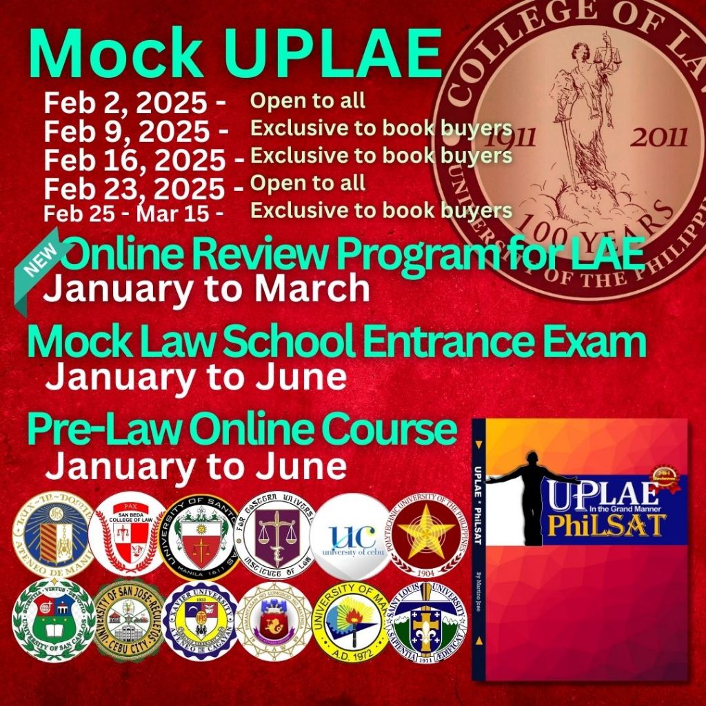 UPLAE & PhiLSAT 2-in-1 Reviewer (official) | Shopee Philippines