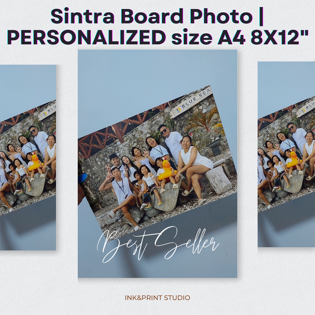 Sintra Board Frame | PERSONALIZED size A4 8X12 3mm Sintra Board Photo ...