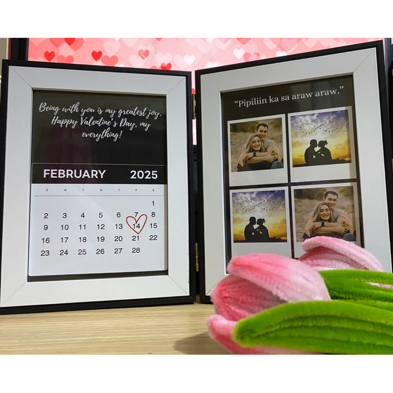 PERSONALIZED DOUBLE FRAME PHOTOS (5x7inches) | Shopee Philippines