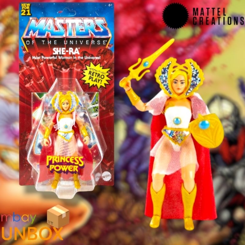 Masters of the Universe Origins SHE-RA [Original release NEW for 2021 ...