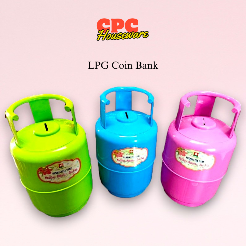 LPG COIN BANK/ GAS TANK ALKANSYA/ GASUL COIN BANK/ IPON CHALLENGE ...