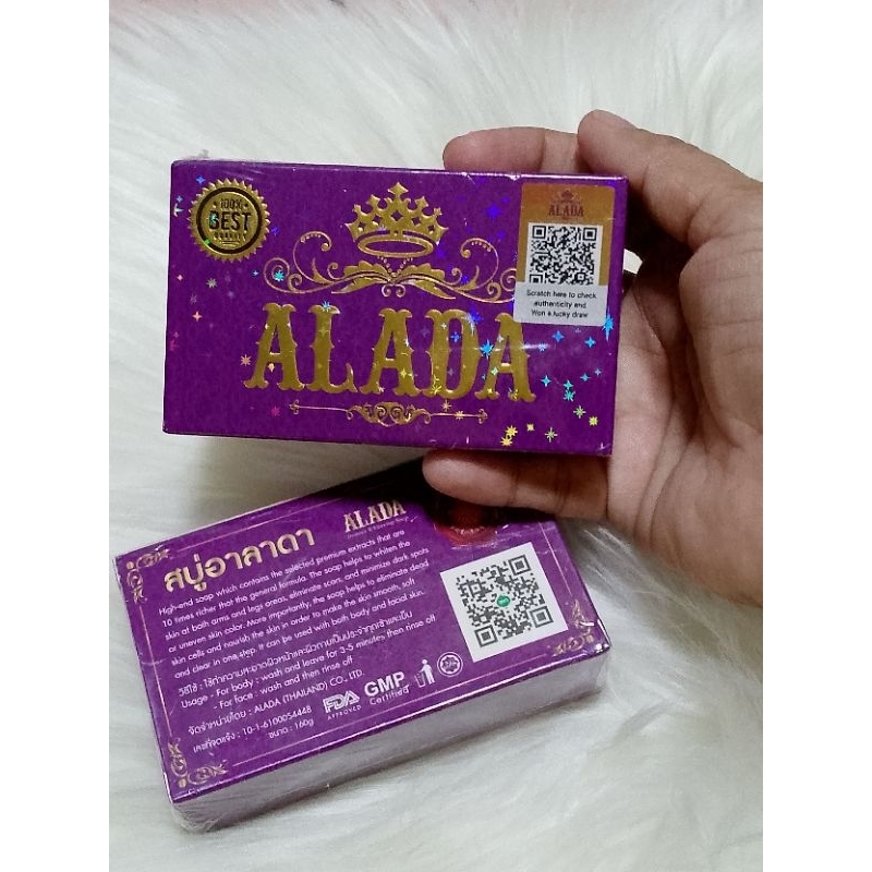 Ala Da whitening soap Thailand skin care Big size Original QrCOD ...