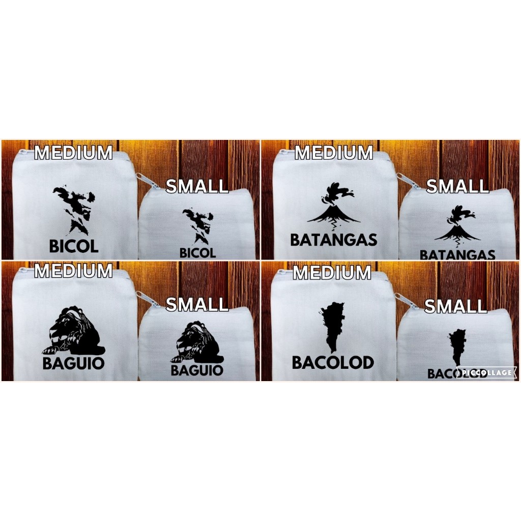 Coin Purse Local Design Customized Style Souvenir - (Baguio, Bacolod ...