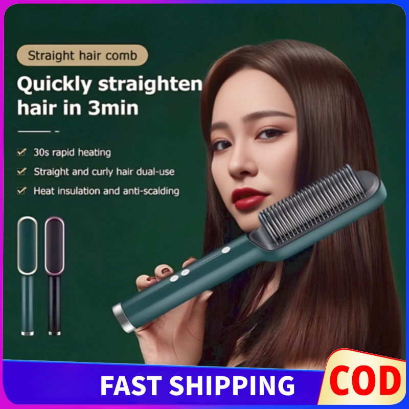 Multi function hair straightener Ceramic hair care curlers Portable ...