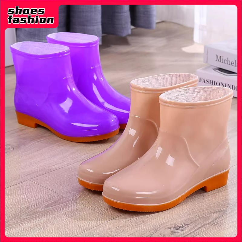 WAWANG New Waterproof Women Rain Boots High Quality Outdoor Foot Wear ...
