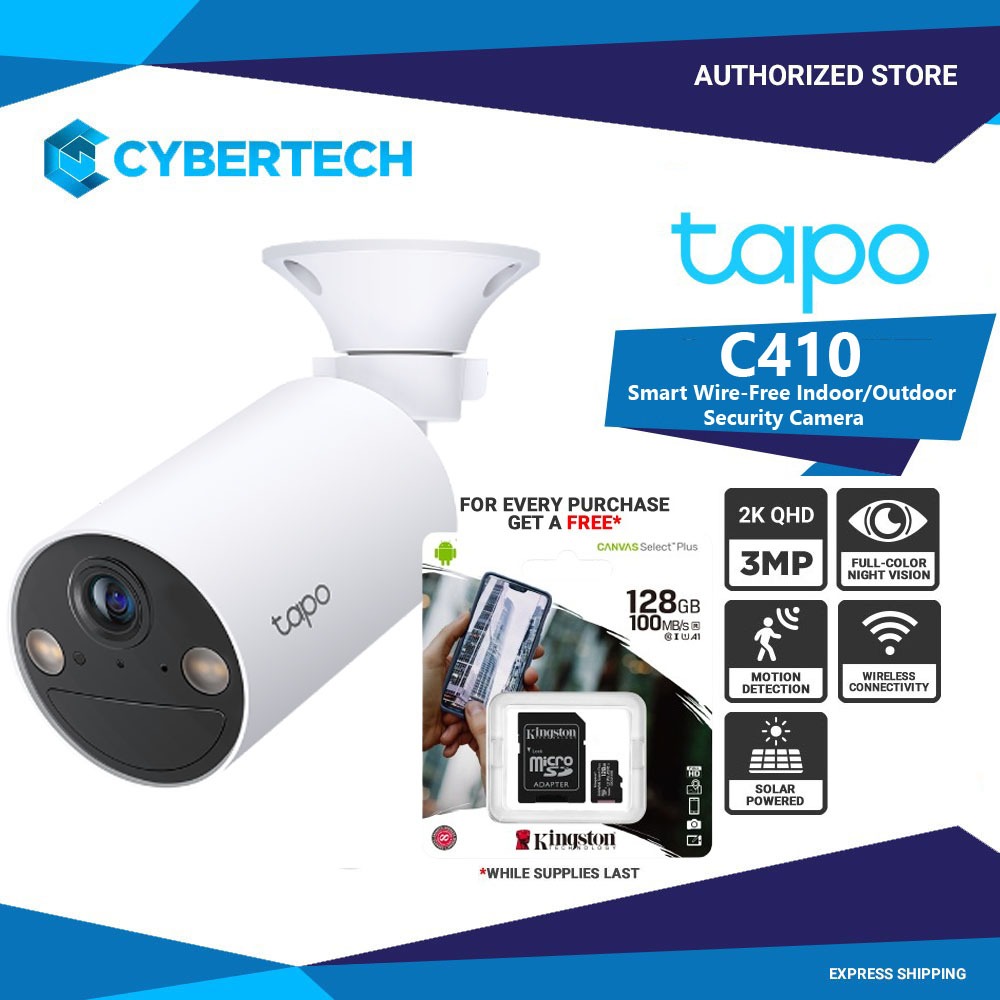 TP-Link Tapo C410 Smart Wire-Free Indoor/Outdoor Security Camera ...