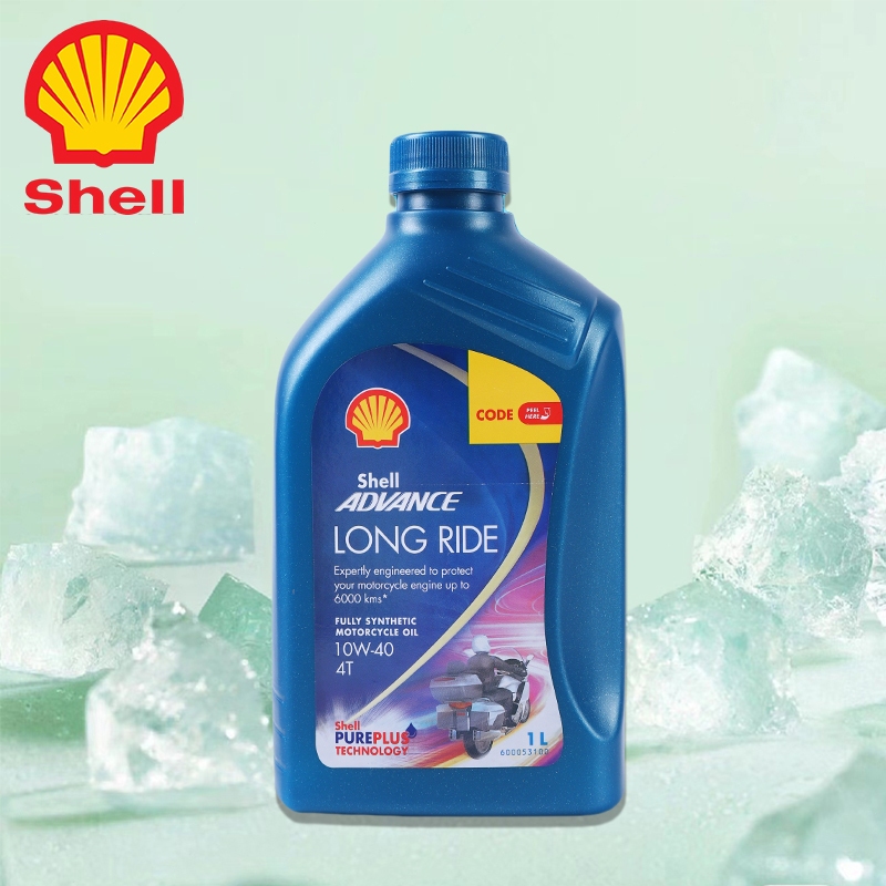Shell Advance Motor Oil 4T 1L 10W40 Fully Synthetic For Long Rides ...