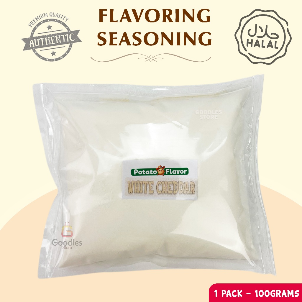 Wholesale 100g Potato White Cheddar Flavor Powder PC White Cheddar ...