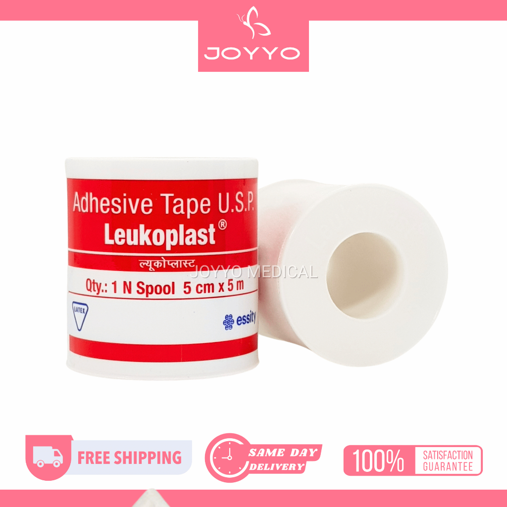 Leukoplast Medical Adhesive Plaster White (5cm X 5m) | Shopee Philippines