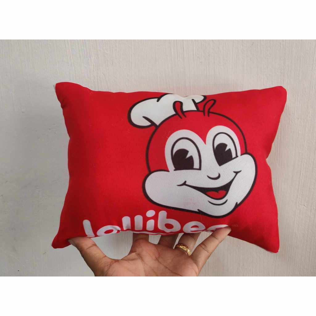EGT2007 Pillow Ready Made Jollibee 8x11 print size Jollitown Jollirace ...