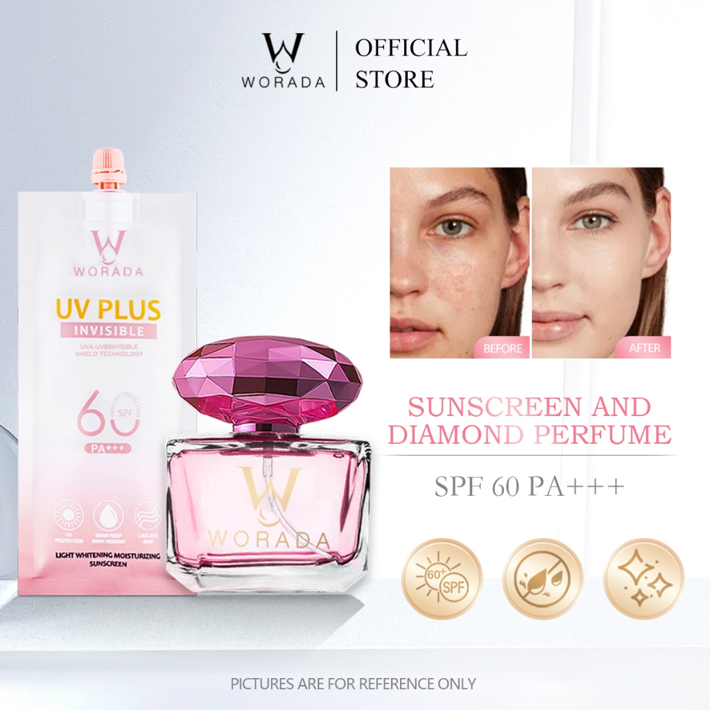 [FDA Approved] WORADA SPF60 New upgraded whitening sunscreen floral ...