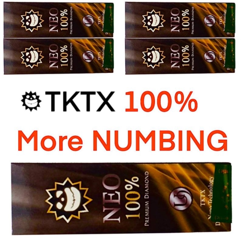 Orignal TKTX NEO 100% NUMBING CREAM (Double gold sealed ) Anesthesia | Shopee Philippines