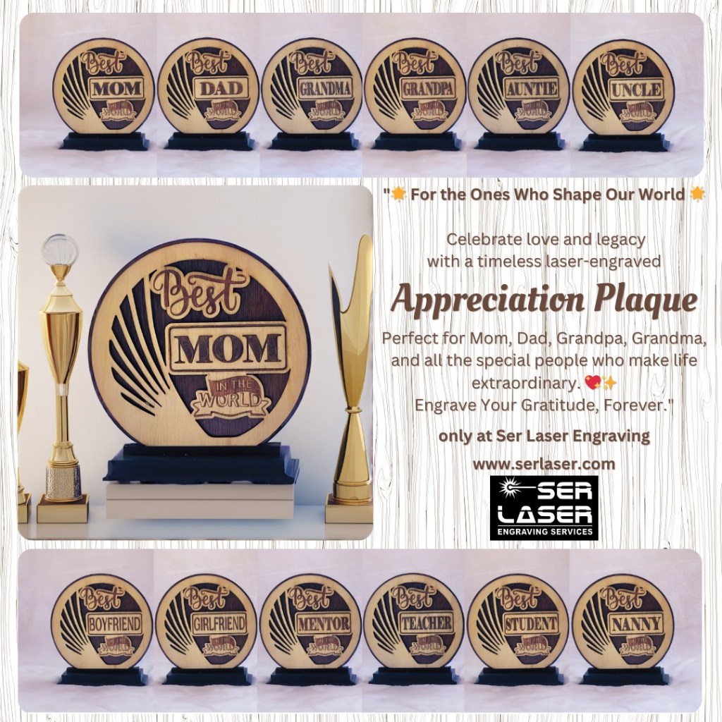 Appreciation Plaque - LASER CUT & ENGRAVED | Shopee Philippines