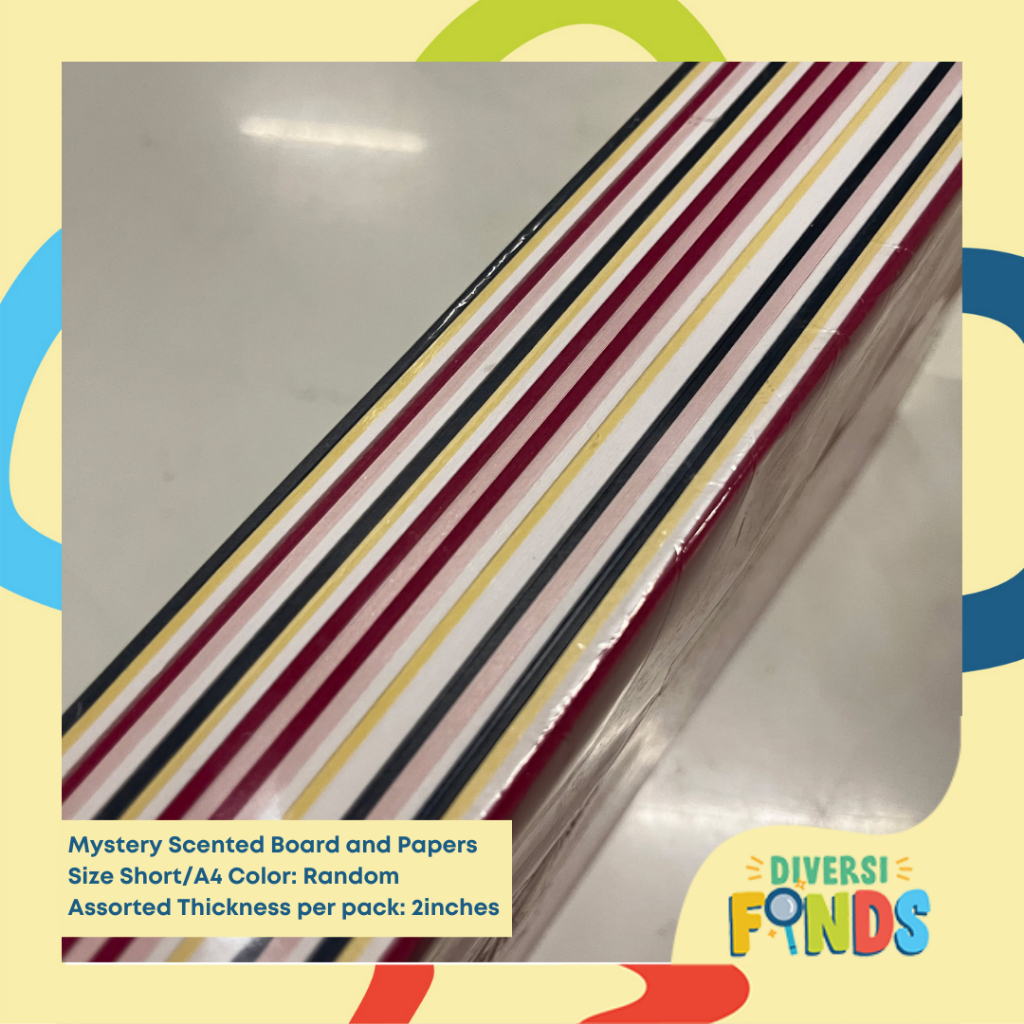 1 PACK or 2inches thick MYSTERY PREMIUM Board and Papers-Mix of Scented ...