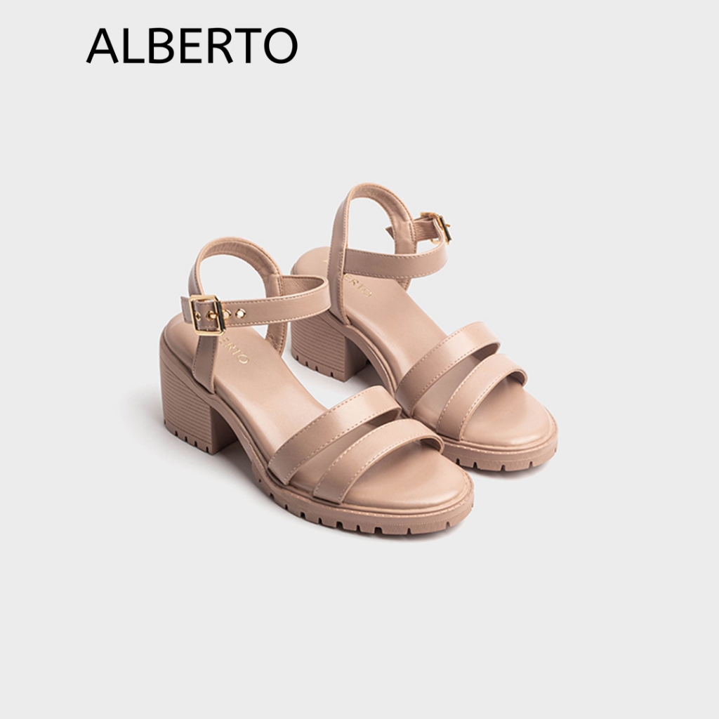 ALBERTO Woman's Cailyn Heeled Sandals | Shopee Philippines