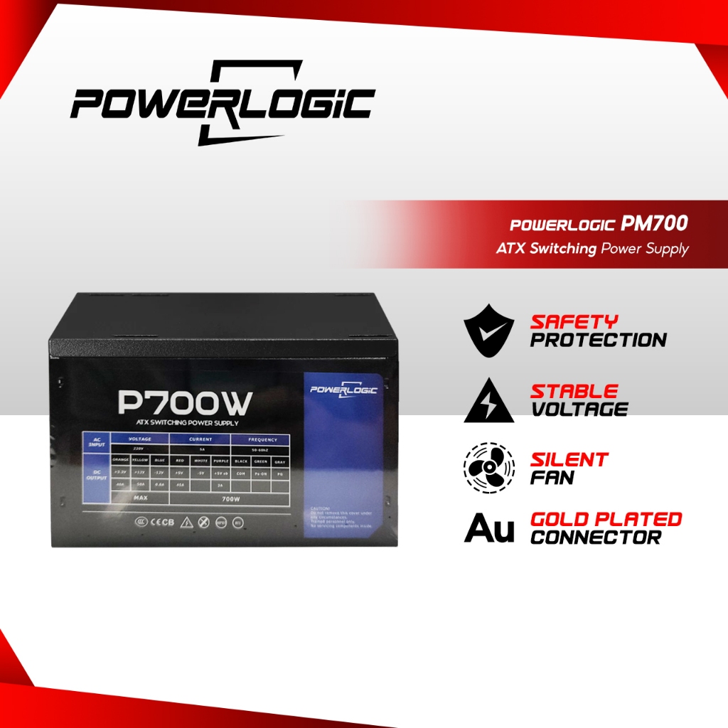 POWERLOGIC P700W Switching Power Supply | Shopee Philippines