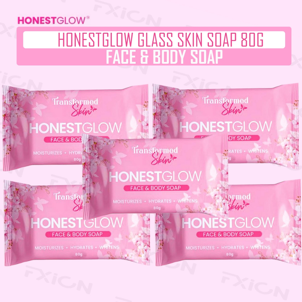 Honest Glow Glass Skin Soap - Niacinamide Soap , Alpha Arbutin ...