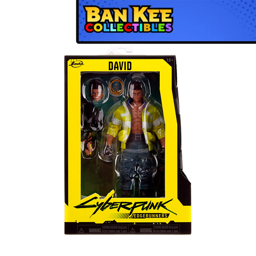 Jada Ex Cyber Punk: David Action Figure | Shopee Philippines