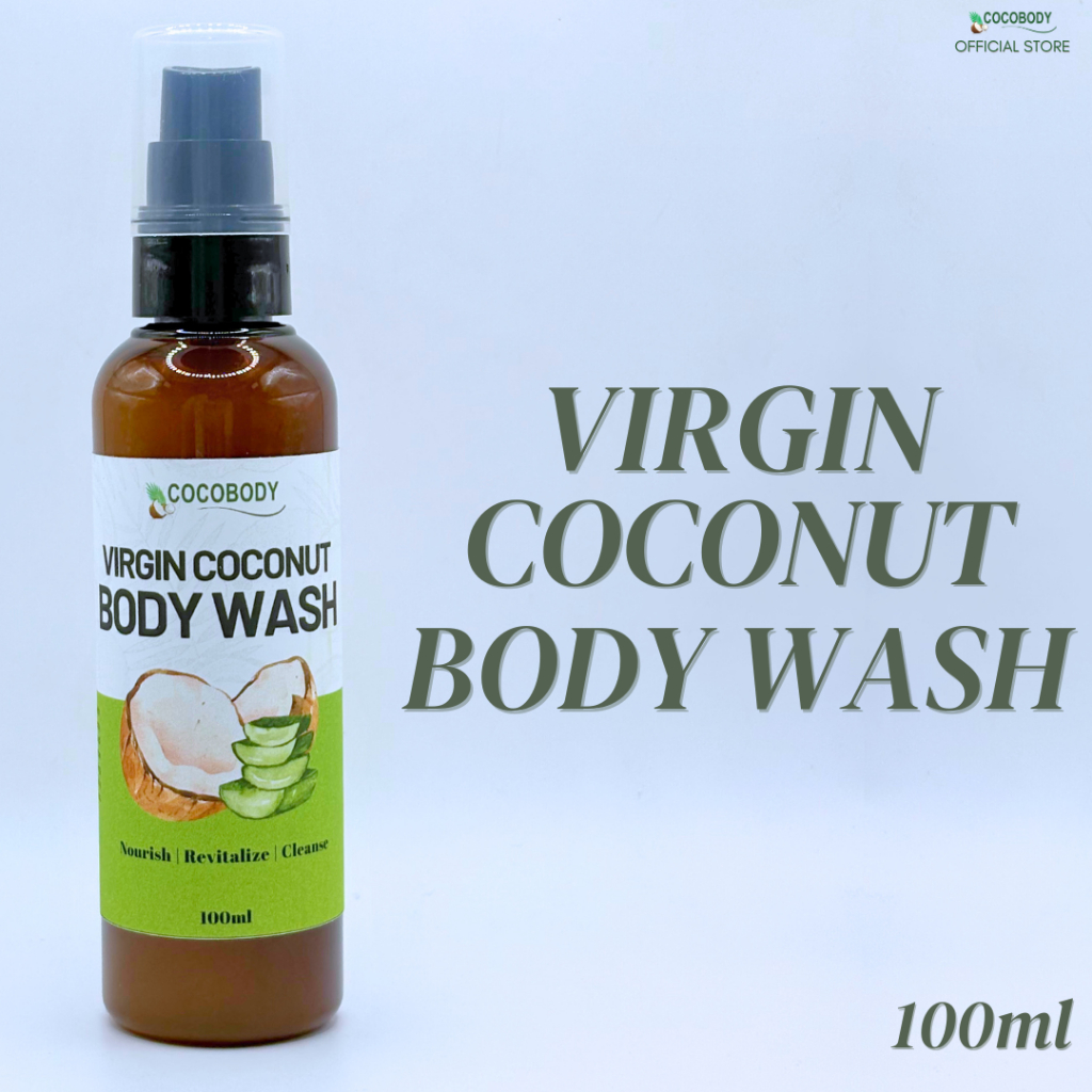 Cocobody, Virgin Coconut Body Wash 100ml | Shopee Philippines
