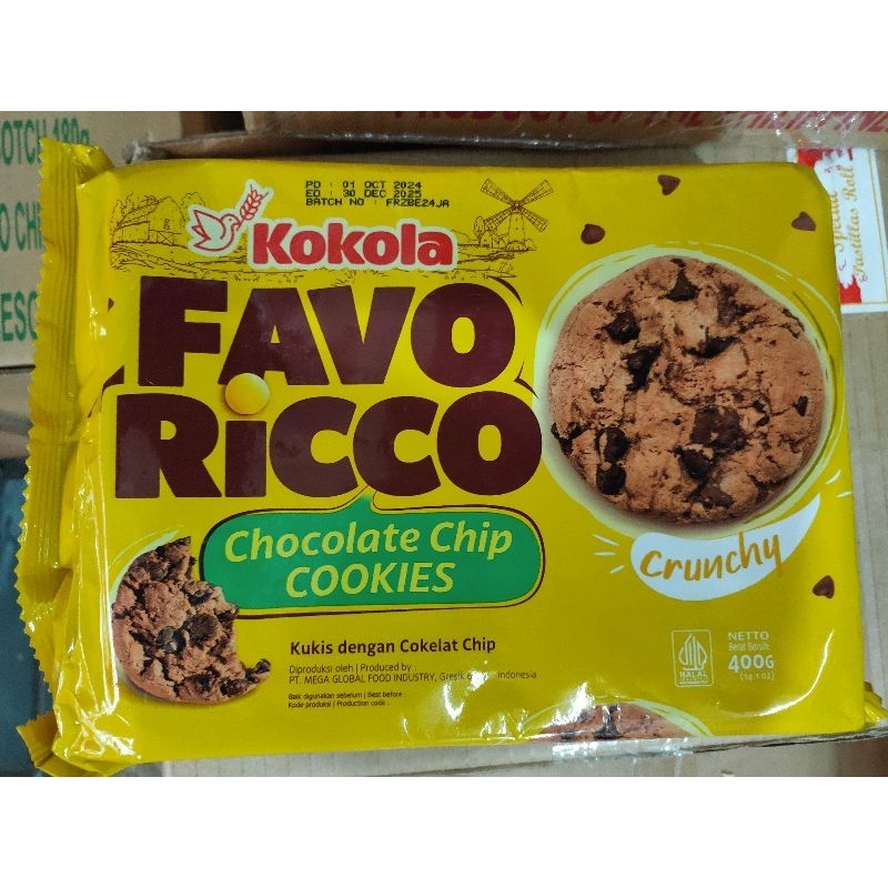 Favo Crunchy Chocolate Cookies 400g | Shopee Philippines