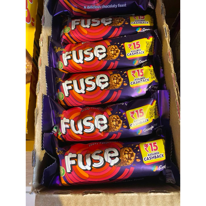 FUSE CHOCOLATE BAR 65/PC | Shopee Philippines