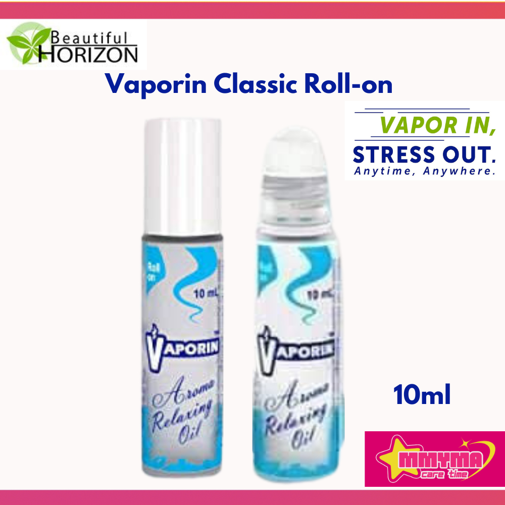 Vaporin Aromatherapy Oil Classic Roll-on 10ml | Shopee Philippines
