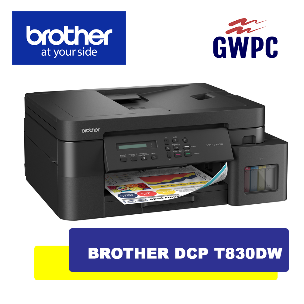 Brother DCP-T830DW all in one InkjetPrinter DCPT830DW DCP T830 DCPT830 ...