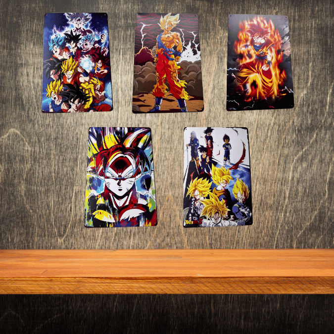 Decors and Beyond Dragon Ball, Anime, Manga, Goku Rustic Vintage Metal ...