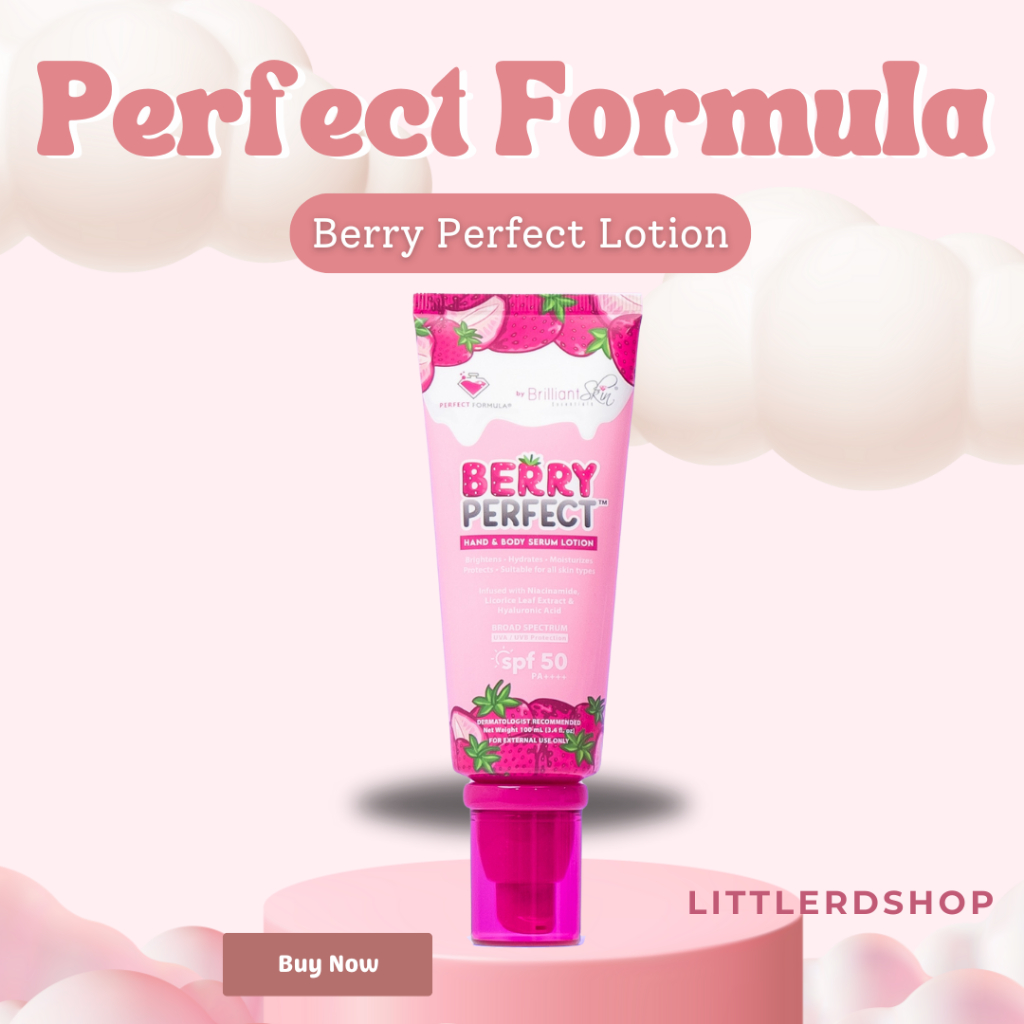 Perfect Formula Berry Perfect️ Serum Whitening Lotion with SPF50 ...