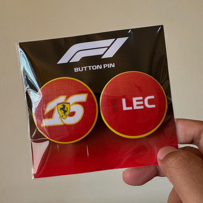 Formula 1 2025 Button Pin Set | Fan Made (1.75 inches/44mm) | Shopee ...
