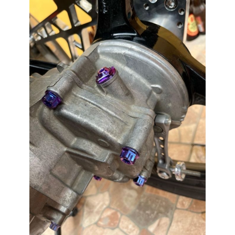 GR5 TITANIUM| ENGINE GEAR SET | NMAX AND AEROX 155 | ALL VERSION ...