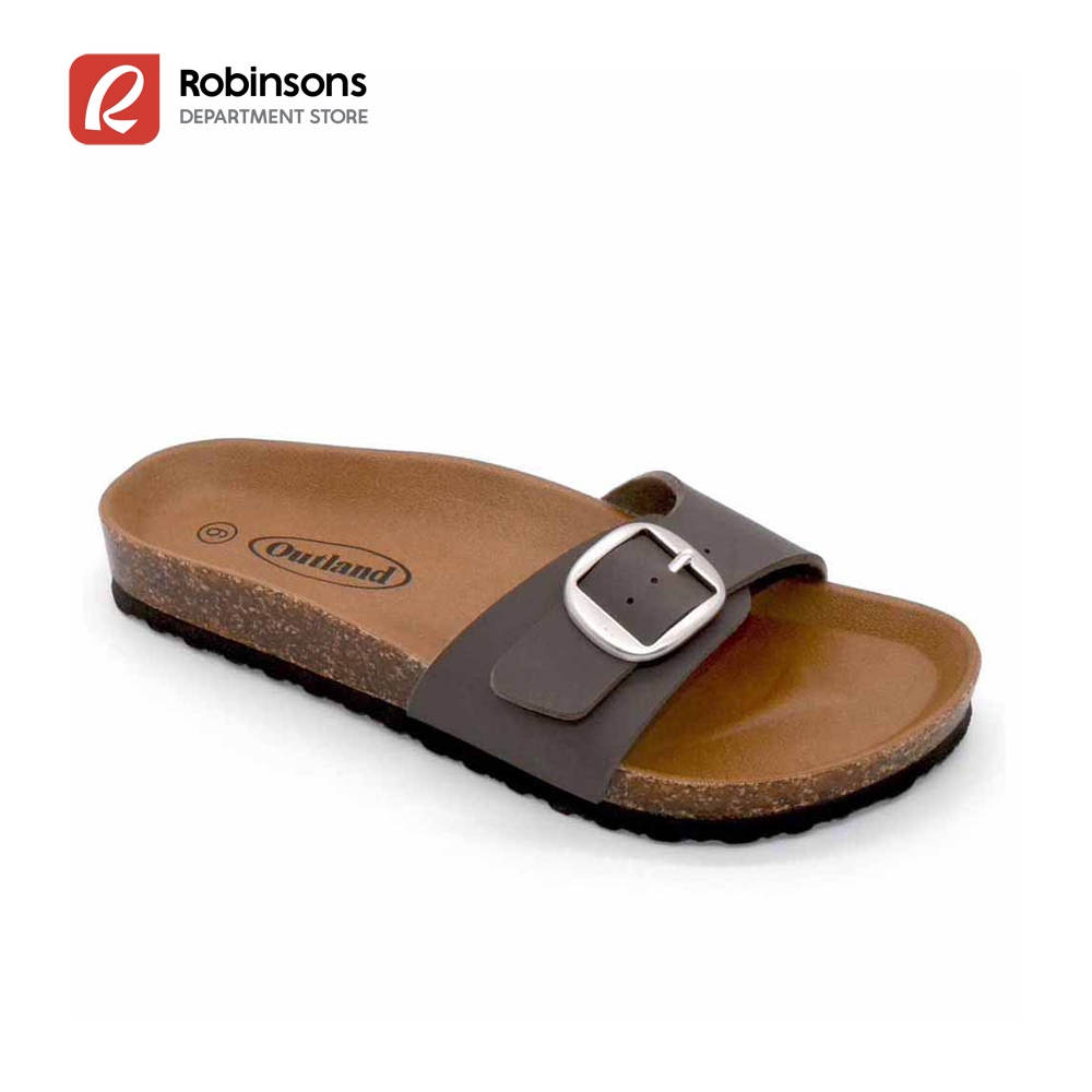Outland Ladies 21603 Evergreen Sandals in Choco Brown | Shopee Philippines