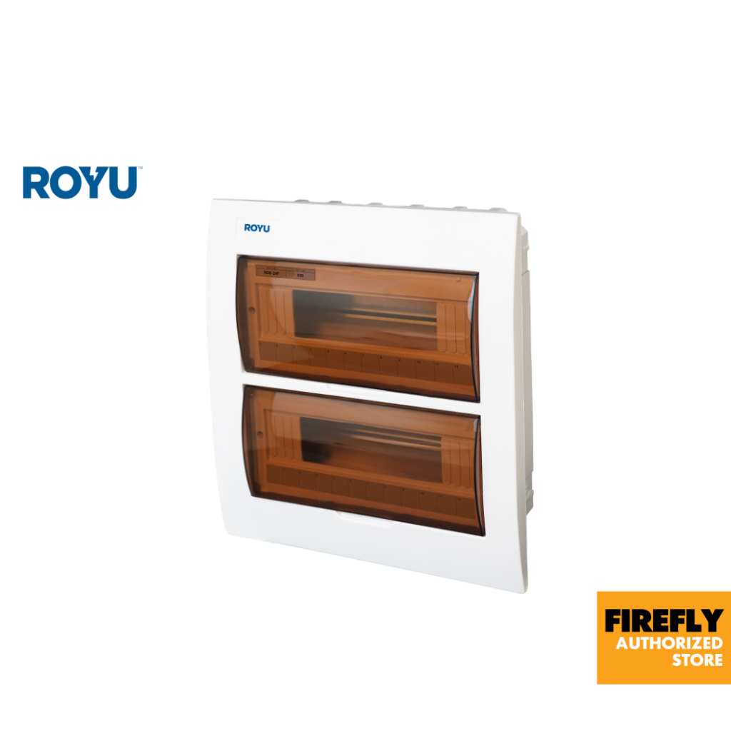 Royu Panel Box Thermoplastic Distribution Box with Busbar MCB | Shopee ...