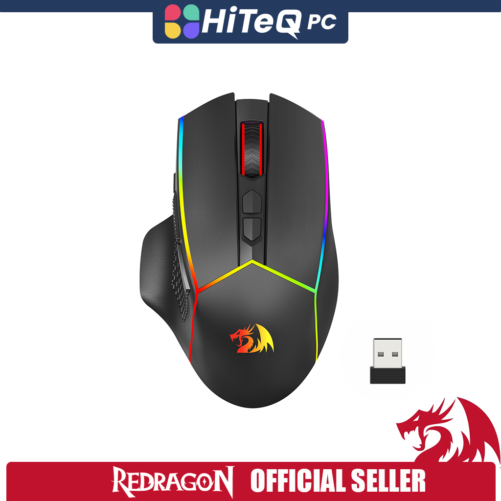 HiteqPC | Redragon M814 RGB PRO AXE PRO TRI-MODE WIRELESS GAMING MOUSE ...