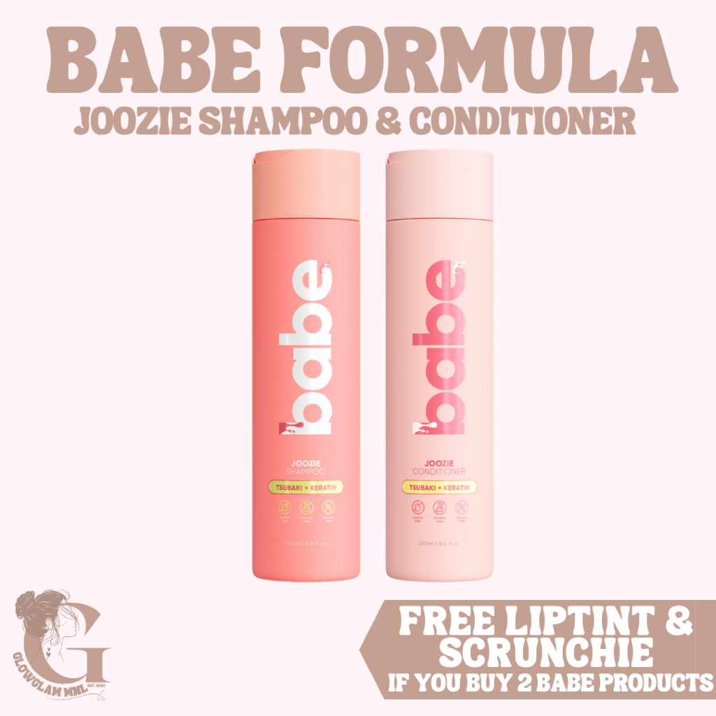 (WITH FREEBIE) Babe Formula Joozie Shampoo & Conditioner | Tsubakin ...