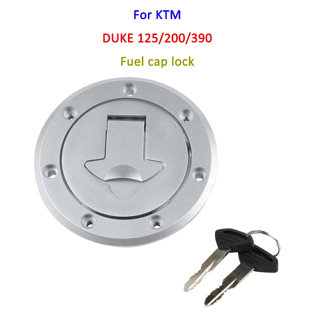 DUKE Petrol Gas Fuel Tank Cap Cover With Key For KTM DUKE 125 200 390 ...