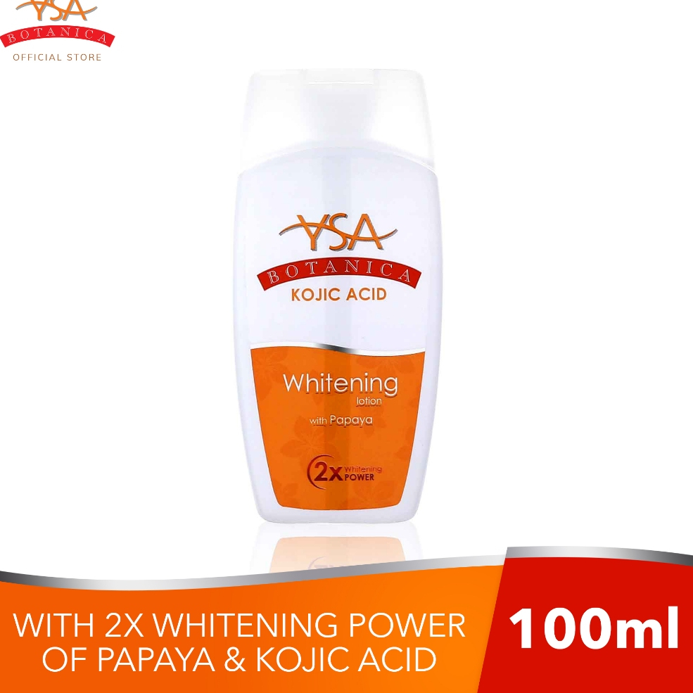 YSA Botanica Kojic Acid Whitening Lotion 100ml | Shopee Philippines