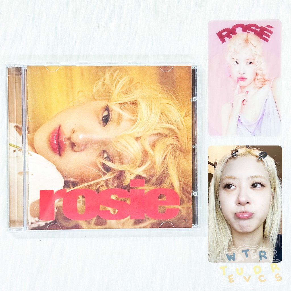ROSÉ Rosie Jewel Case Album with Photocard Unsealed [ONHAND & OFFICIAL ...