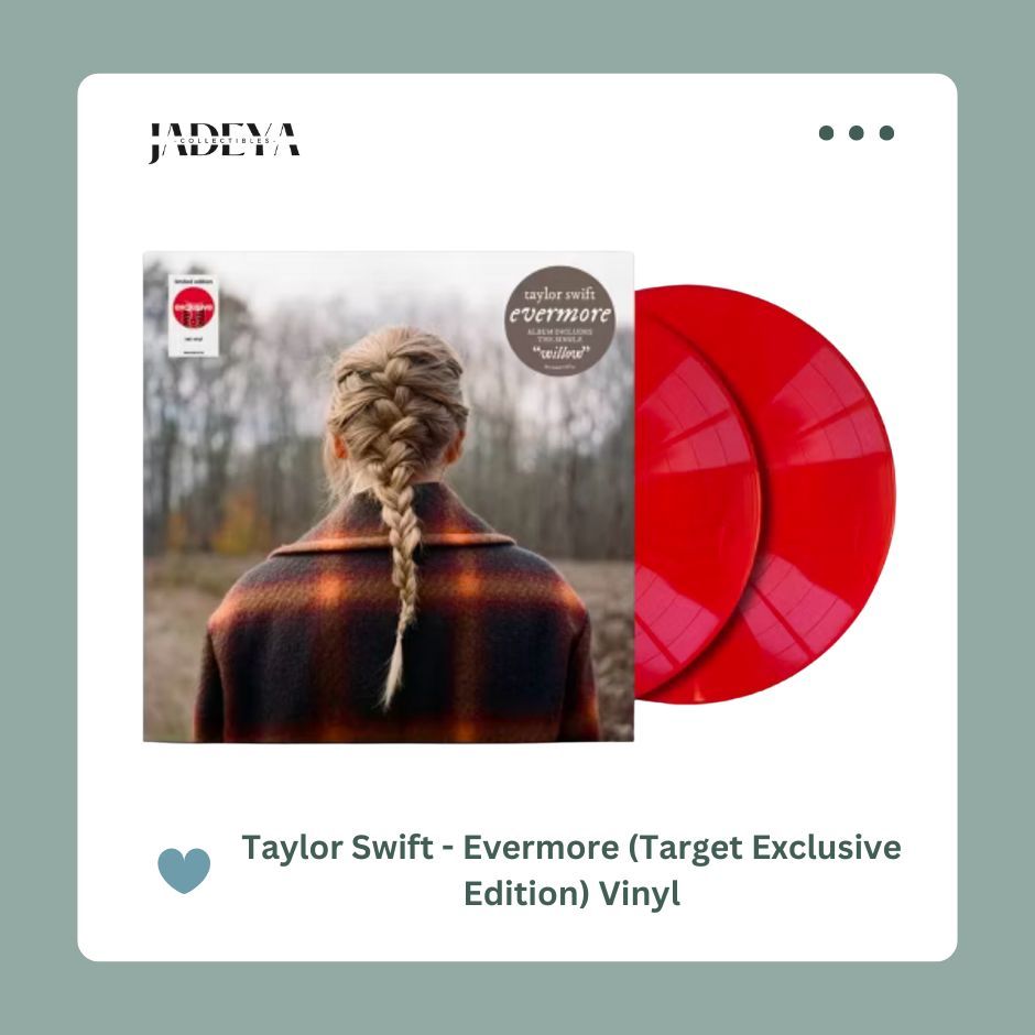 [Exclusive] Taylor Swift - Evermore Target Edition Vinyl RED 2LP (UNSEALED/OPENED) | Shopee ...