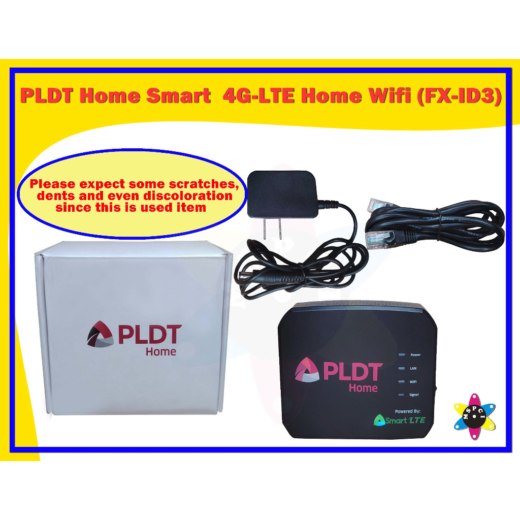 PLDT Home Smart 4G-LTE Home Wifi Router (FX-ID3) (Used) (Preloved ...