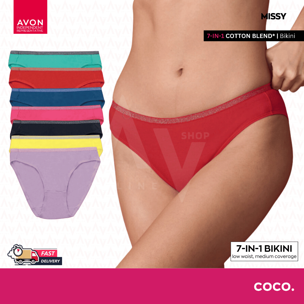 Avon Missy Coco 7in1 Bikini Panty (Ashley Cove Micaela Skyler Piper Leila Sylvie Hallie Lexi ...