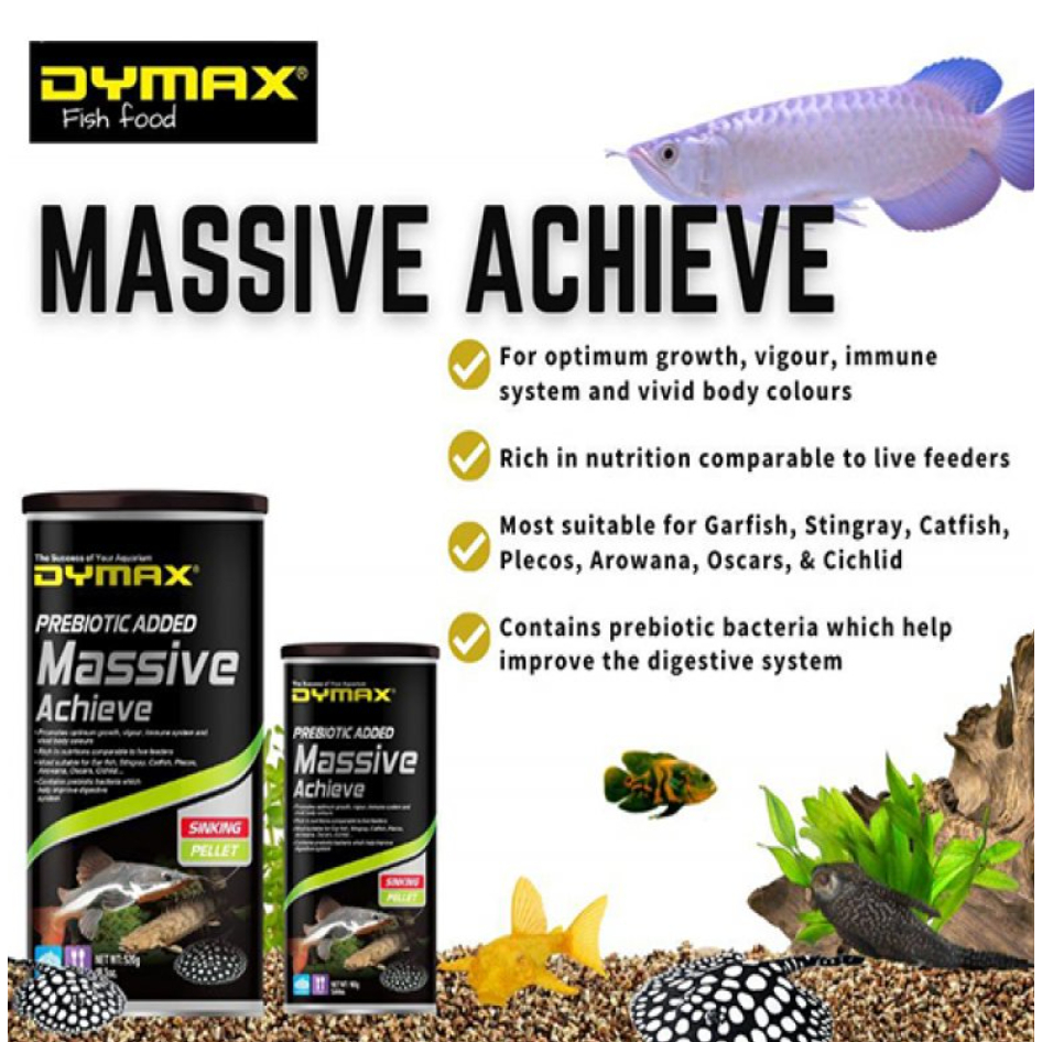 Dymax Massive Achieve (Sinking Wafers) 160 grams | Shopee Philippines