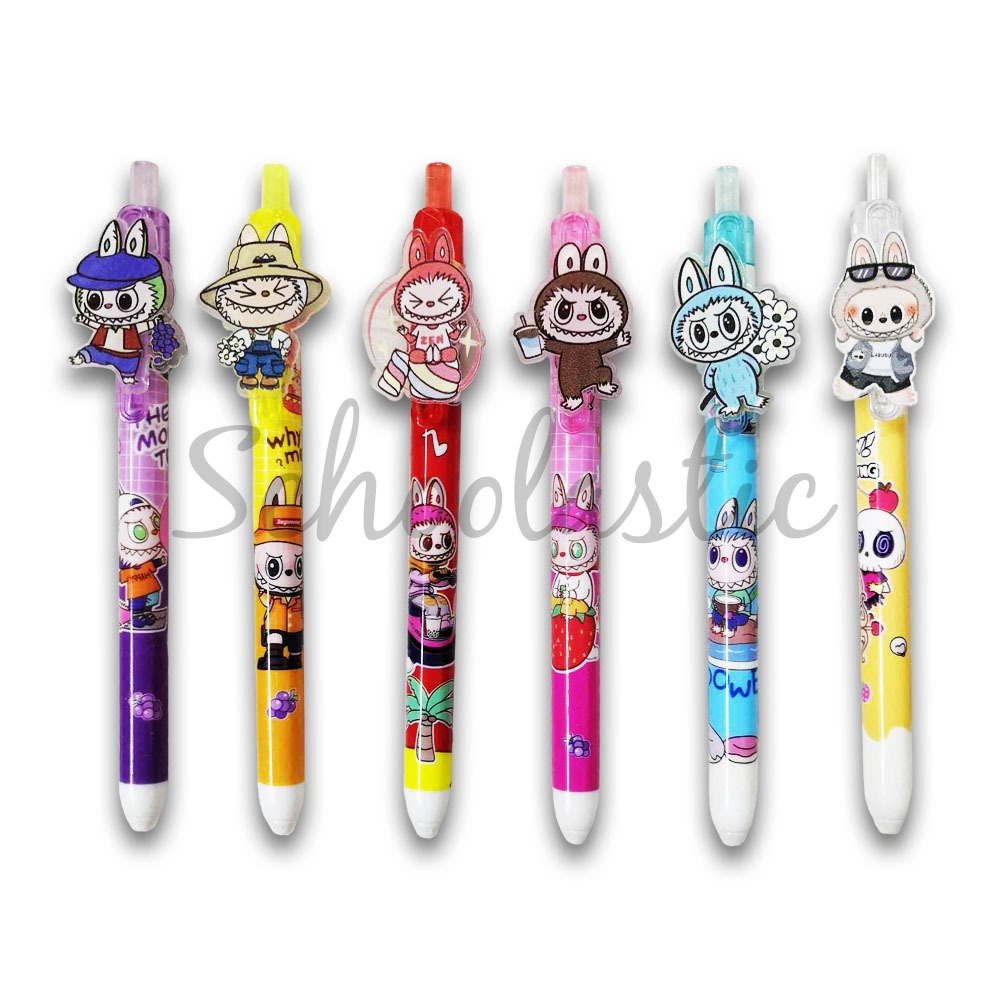A8002 "LABUBU" Click Gel Pen | Shopee Philippines