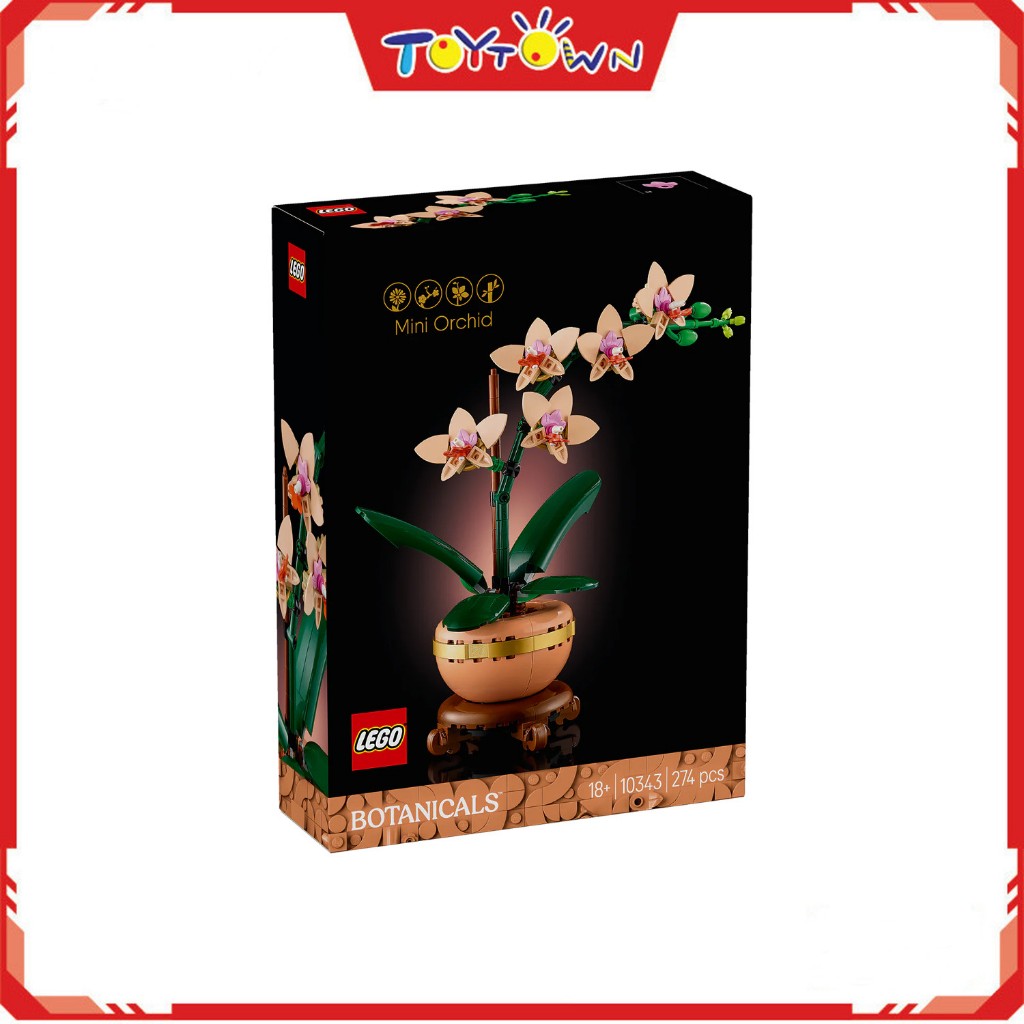 Lego® - Botanicals Mini Orchid | Shopee Philippines