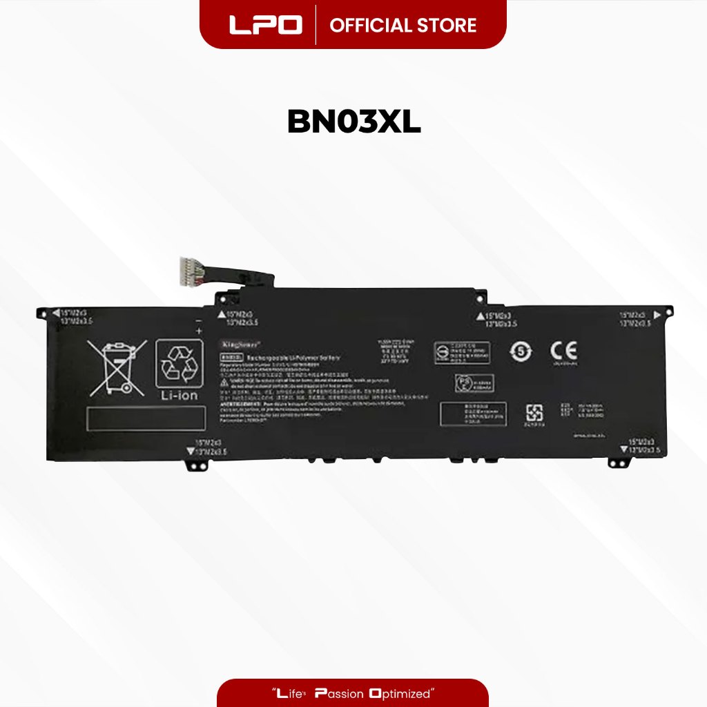 LPO HP Laptop Battery BN03XL compatible with HP Envy x360 15m-ee013dx ...
