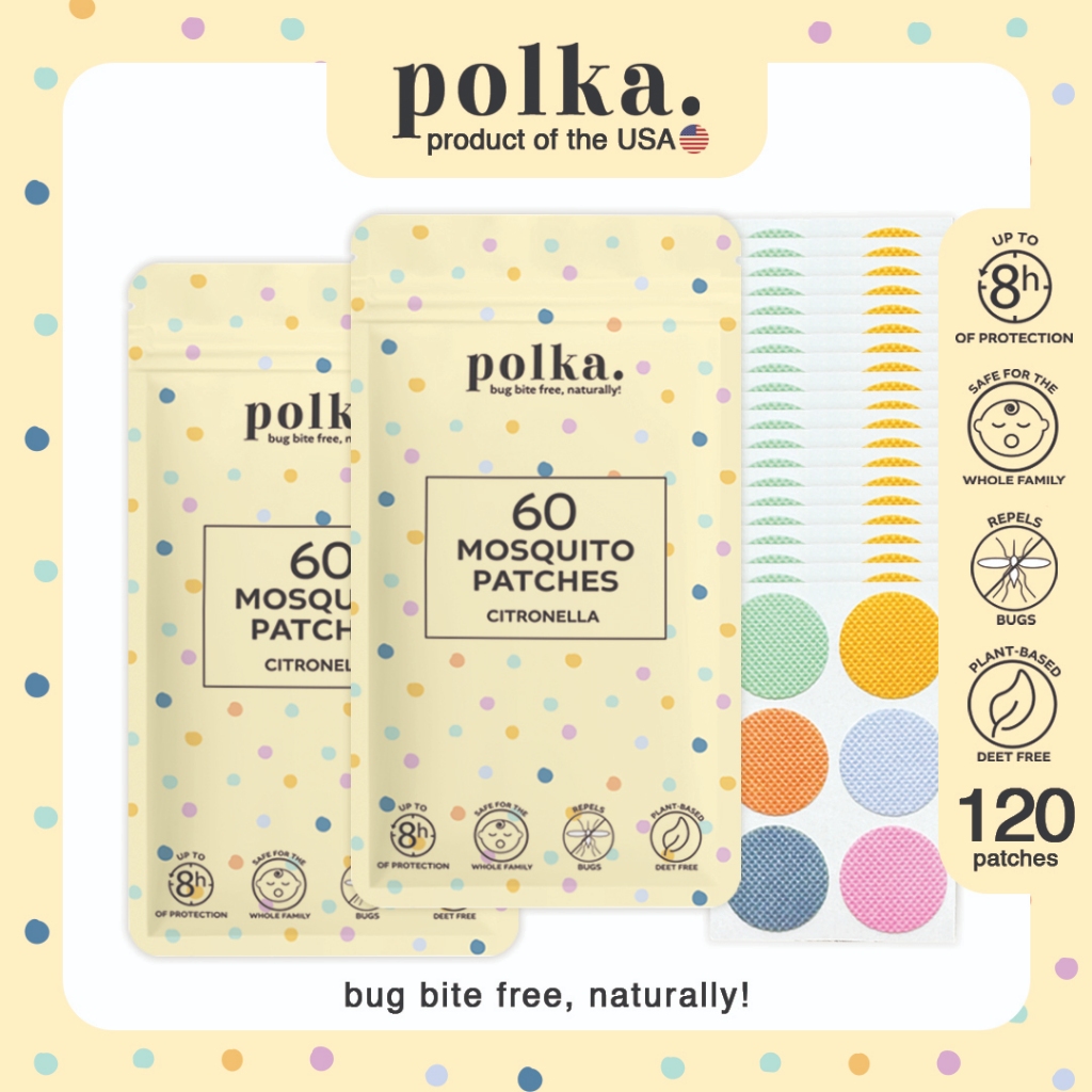 Polka Patch Company (120pcs) Citronella Patch | Shopee Philippines